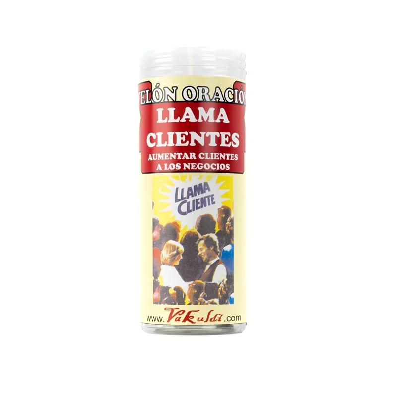 Velón Oración Llama Clientes: Estrategia Esotérica | Tienda Esotérica ...