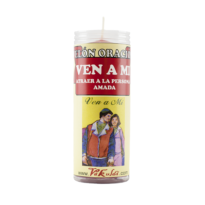 Velón Oración Ven a Mí | Tienda Esotérica Changó