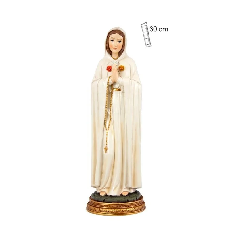 Imagen Virgen Maria Rosa Mistica 30 cm