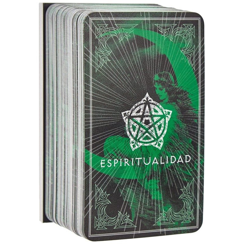 Wiccapedia Cartas : 100 Hechizos y Rituales para la Bruja