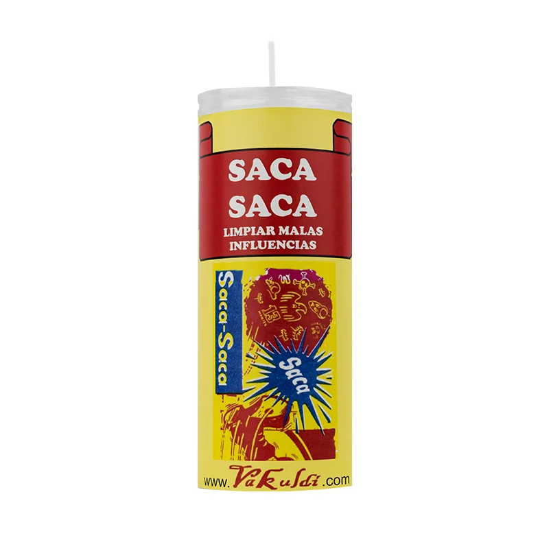 Velón Oración Saca Saca - Limpieza Espiritual | Tienda Esotérica Changó