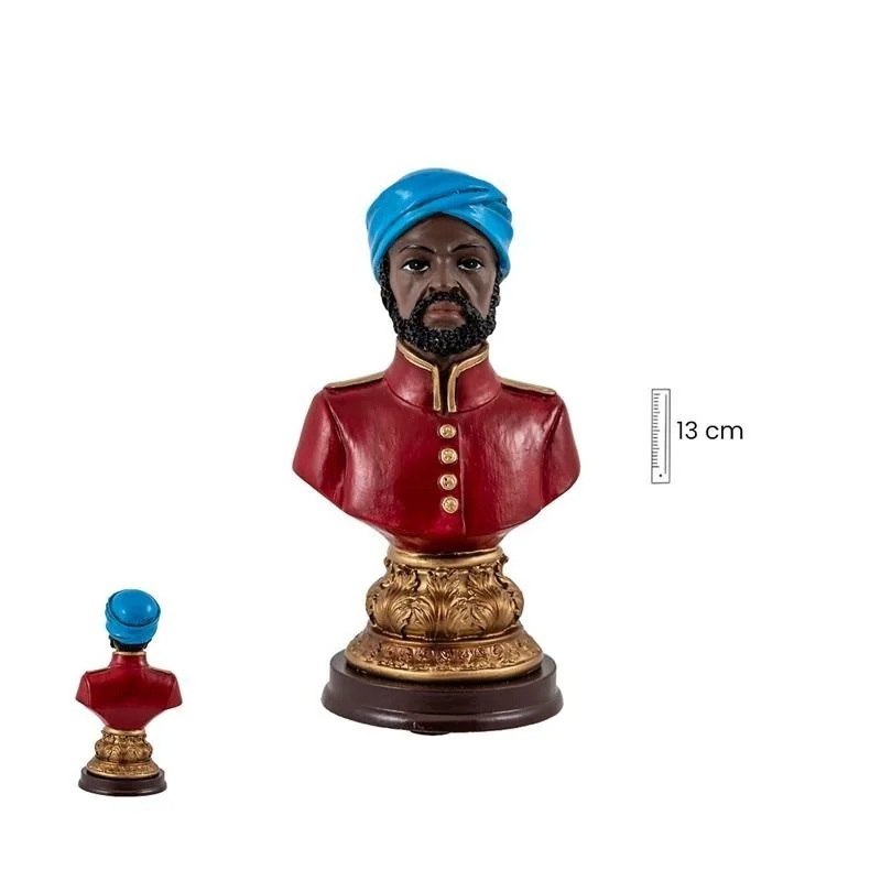 Busto Negro Felipe 13 cm | Tienda Esotérica Changó