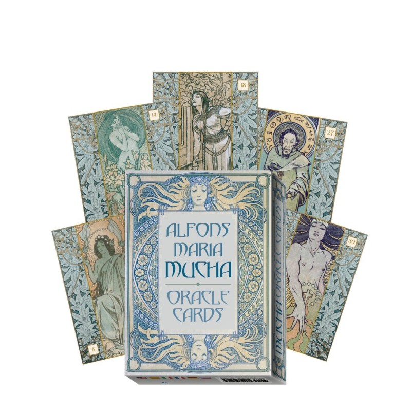 Alfons Maria Mucha Oracle Cards - Alfons Maria Mucha | Tienda Esotérica ...