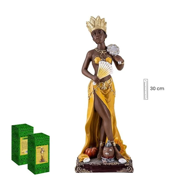 Figura de Ochún 30 cm - Diosa del Amor y Prosperidad | Tienda Esotérica ...