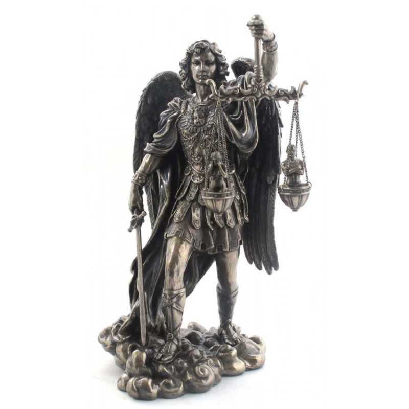 Figura Arcángel San Miguel 27 cm - Protección y Justicia Divina ...