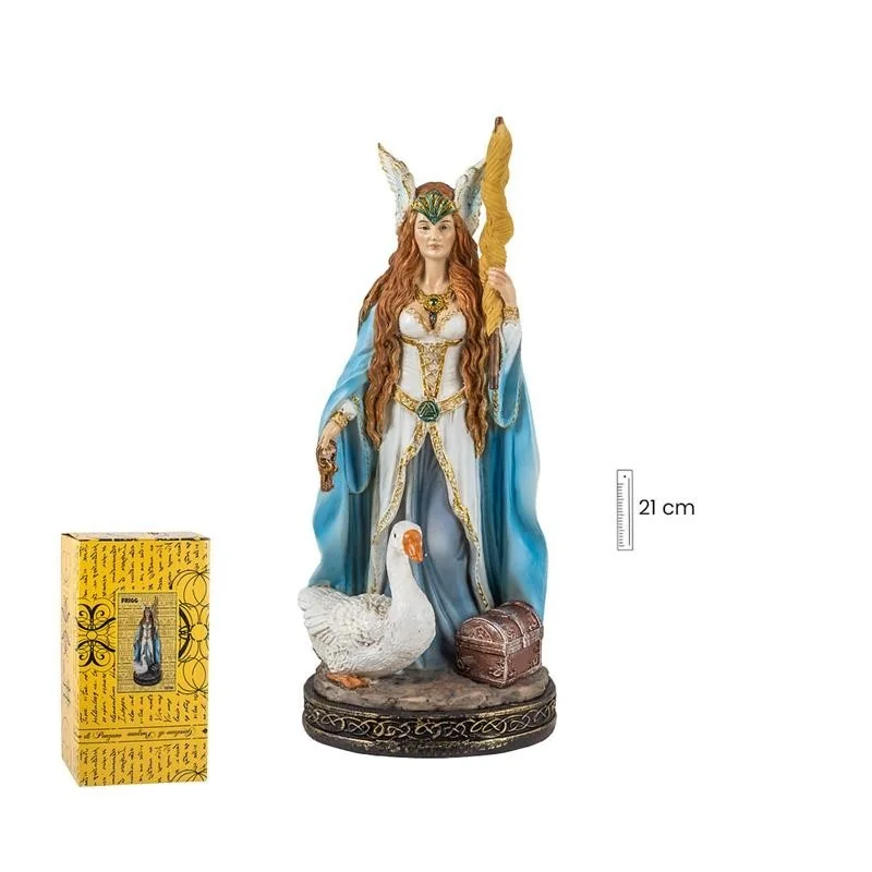 Figura Frigg 20 cm - Pintada a Color | Tienda Esotérica Changó