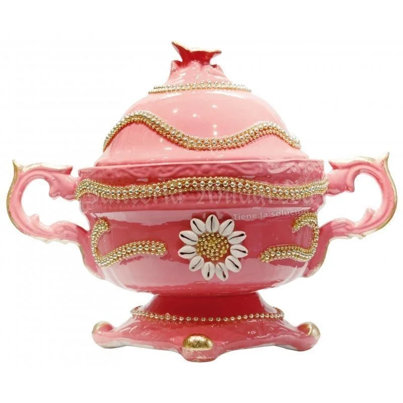 Sopera Obba Rosa con asas 35 x 45 cm (Motivos Cenefas y Cauries ...