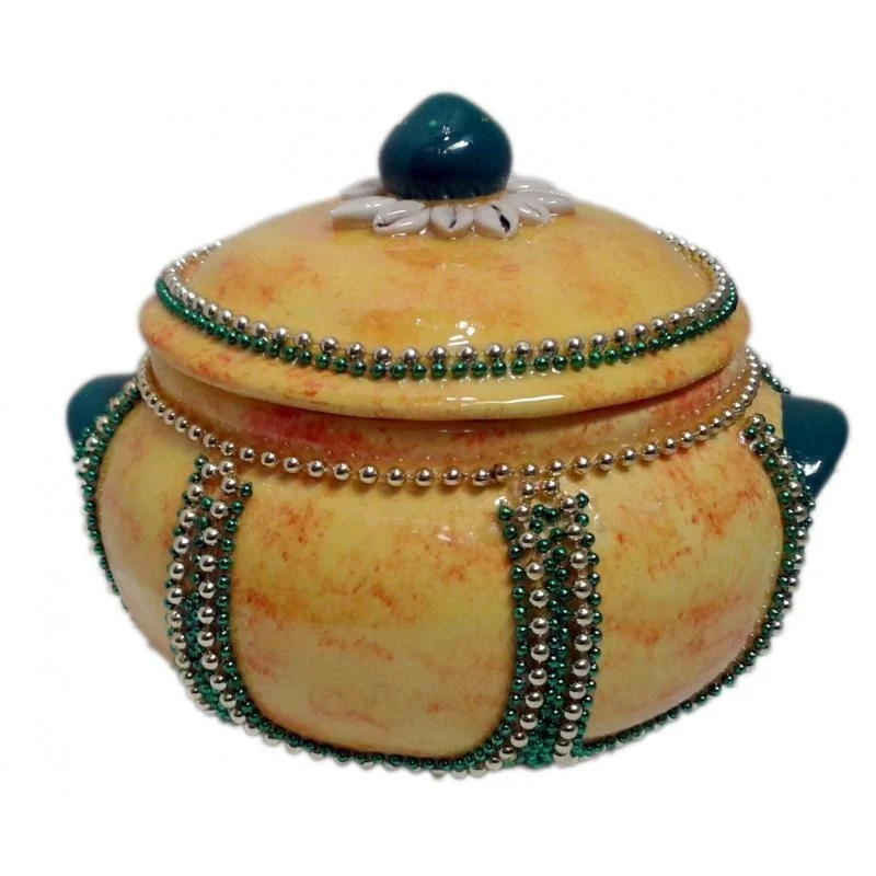 Sopera Ochun Amarillo Verde Pellizco 20 x 27 cm aprox. (Motivos Cenefas ...